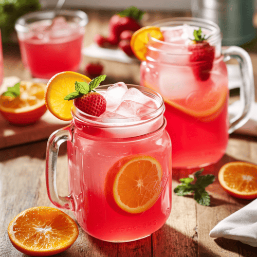 Refreshing Fruit Punch Mocktail - Island Mocktails
