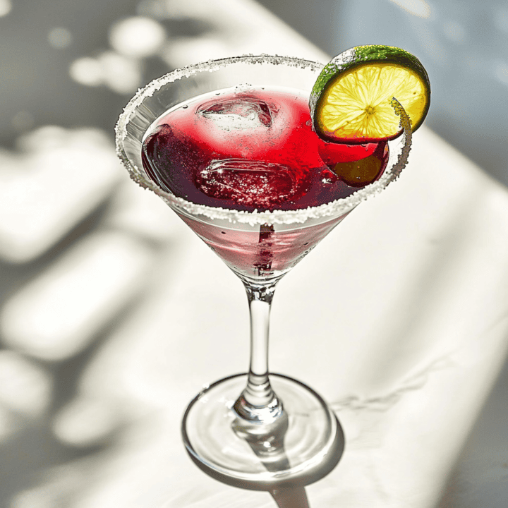 Virgin Cosmopolitan Mocktail - Island Mocktails